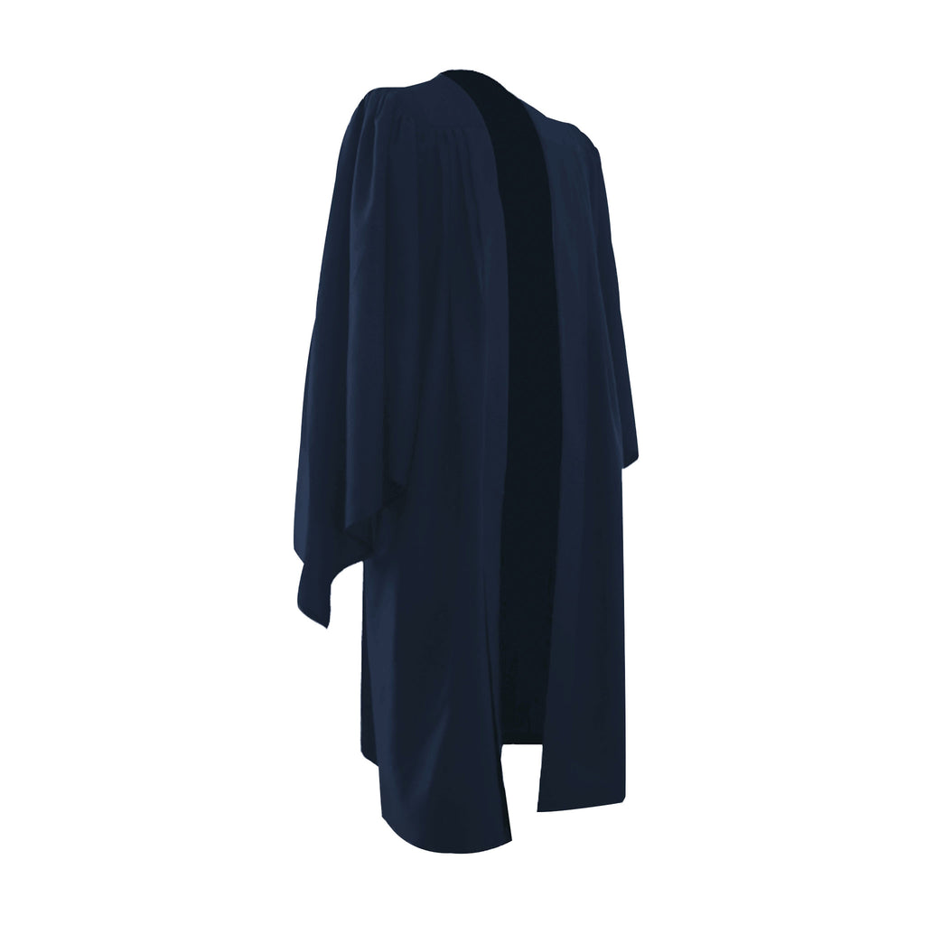 Classic Navy Bachelors Graduation Gown - UK University Gown – Graduation UK