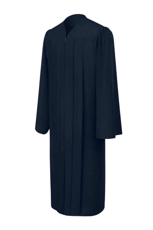 Navy Blue High School Graduation Gown – Graduation UK
